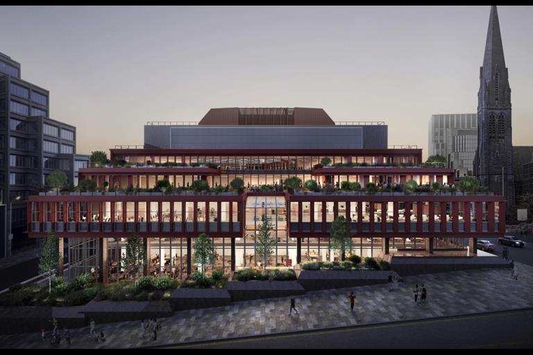 LOM unveils plans for retrofit of brutalist Glasgow groundscraper ...